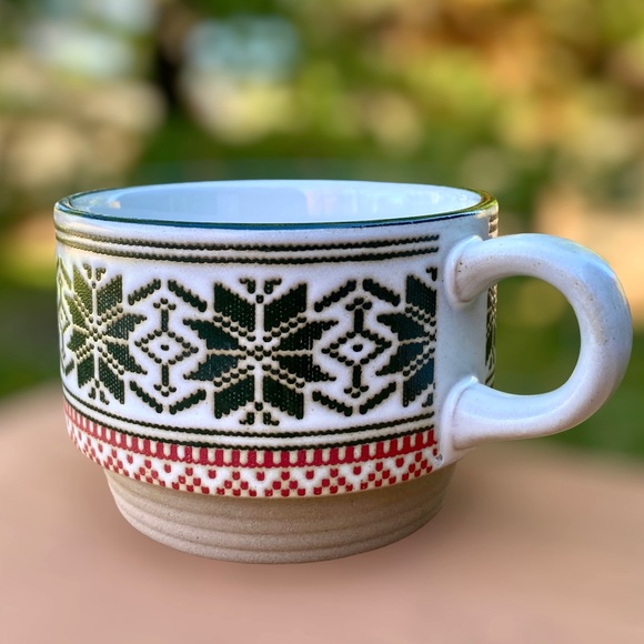 Hearth & Hand | Dining | Hearth And Hand Fair Isle Snowflake Comfy Mug ...